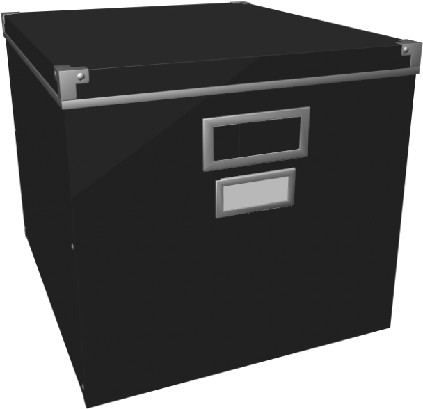 Download Transparent Kassett Box With Lid By Ikea - Drawer - PNGkit