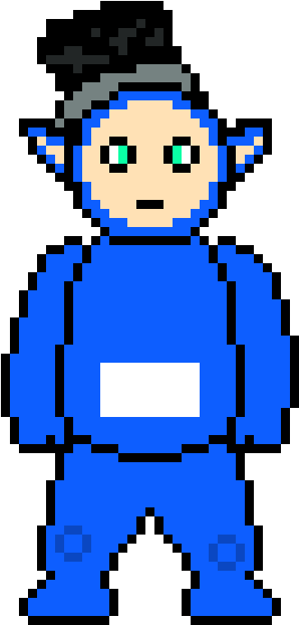 Download Teletubby - Slendytubbie Pixel Art - Full Size PNG Image - PNGkit