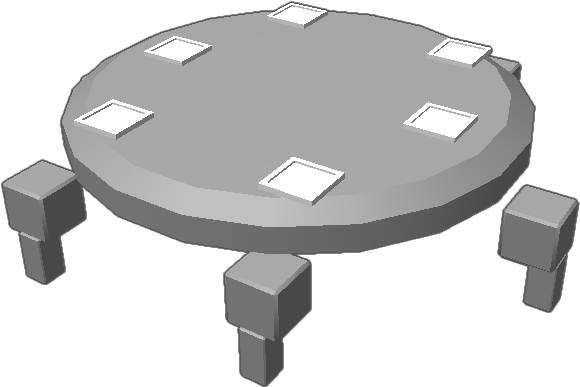 Download It Fits With The Six Teletubbies - Picnic Table - Full Size ...