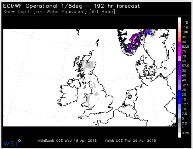 Download A Computer Forecast Model Graphic Indicating Where - Map Of ...