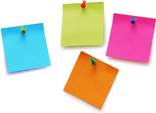 Download Post Its Clip Art - Full Size PNG Image - PNGkit