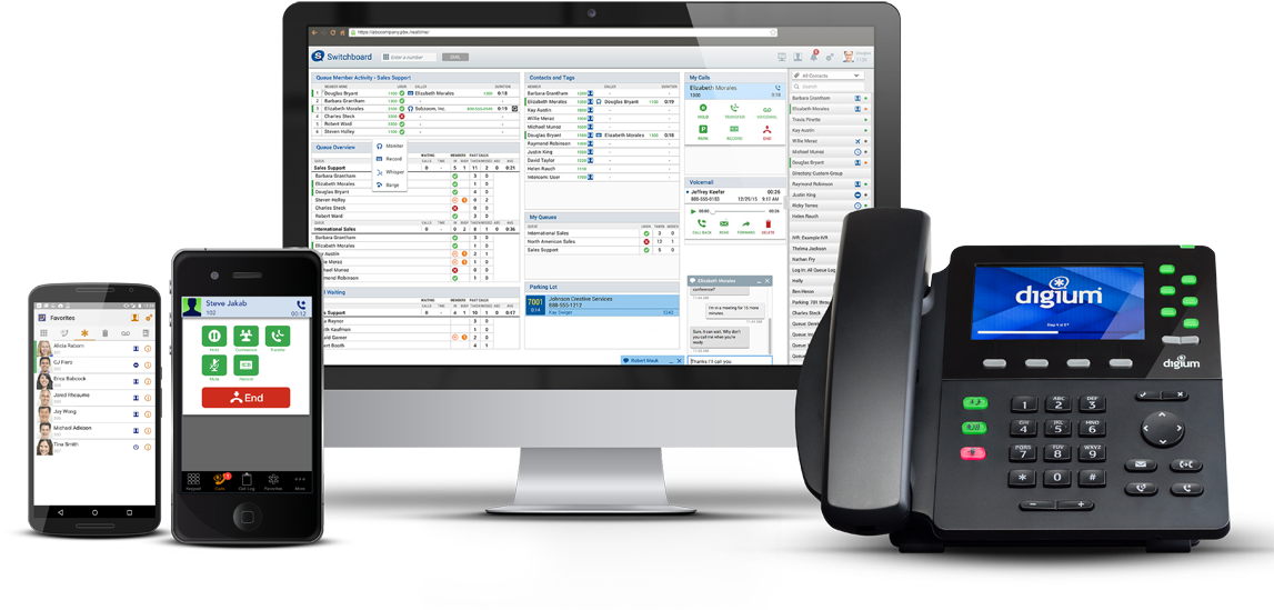 Download Business Phone Systems Coeur D Alene Spokane - Digium D65 Voip ...