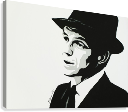 Download Frank Sinatra Canvas Print - Canvas Print - Full Size PNG ...