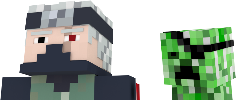 Download Etho And Spaz Without Background - Minecraft - Full Size PNG ...