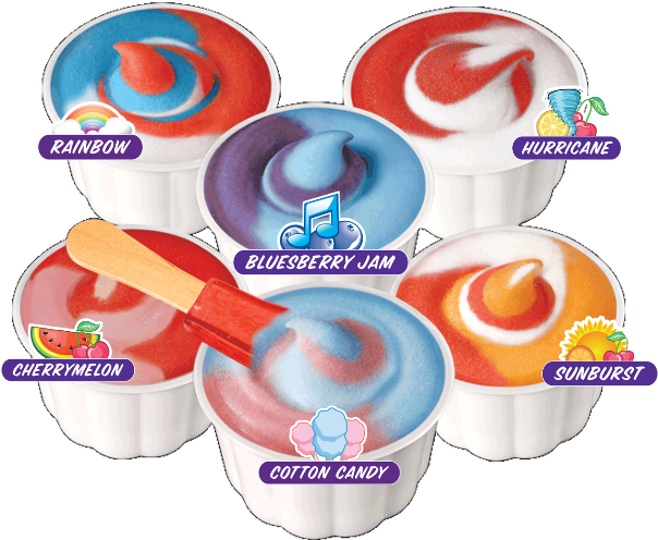 Download Colorful, Classic Italian Ice Swirled Into Six Unique ...