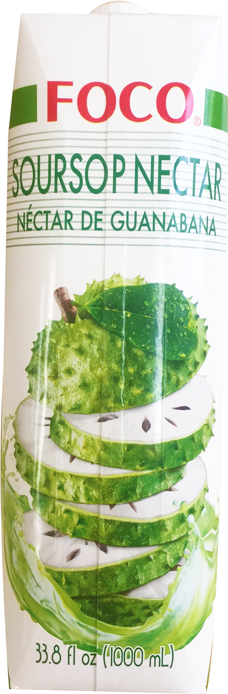 Download Foco Soursop Nectar 1 Liter - Foco Drink - Full Size PNG Image ...