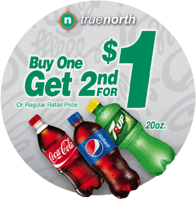Download Pick Up One 20oz Pepsi, Coke Or 7up At Regular Price - Flyer ...