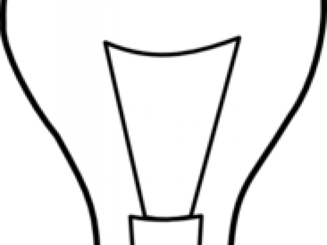 Download Light Bulb Outline - Full Size PNG Image - PNGkit