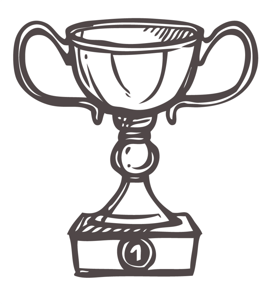 Download Trophy Sketch Png - Full Size PNG Image - PNGkit