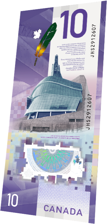 Download Viola Desmond Portrait On $10 Note - Full Size PNG Image - PNGkit