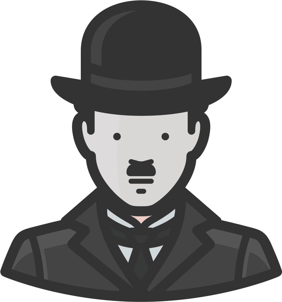 Download Charlie Chaplin Icon - Chaplin Icon - Full Size PNG Image - PNGkit