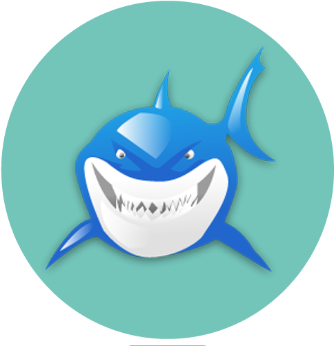 Download Icon Shark - Shark Icon Transparent - Full Size PNG Image - PNGkit