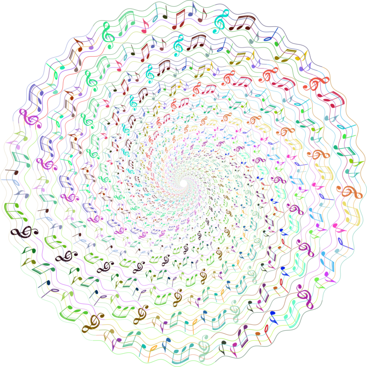 Download Drawing Line Art Musical Note Musical Theatre Circle - Music ...