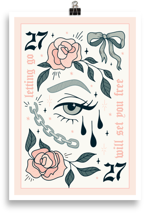 Download Lindsey Rem Lucky Card 27 Poster - Lindseyrem - Full Size PNG ...