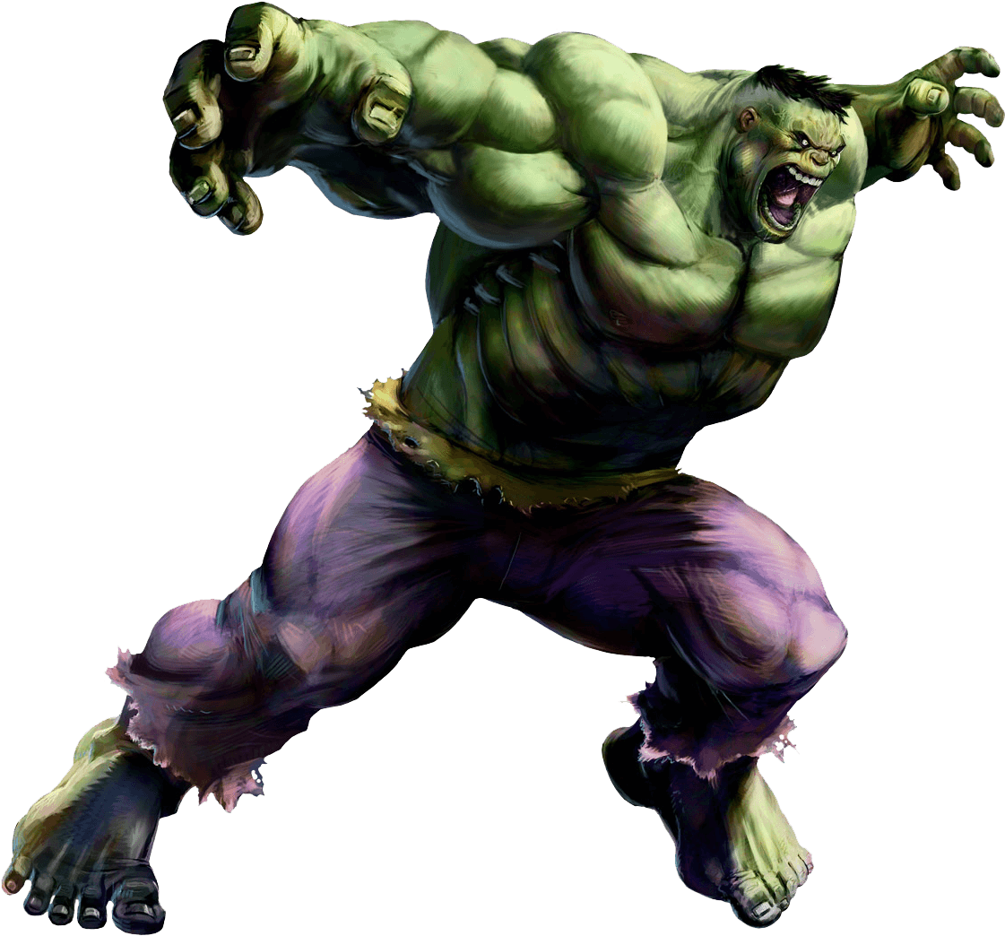 Download Marvel Vs Capcom Hulk - Full Size PNG Image - PNGkit