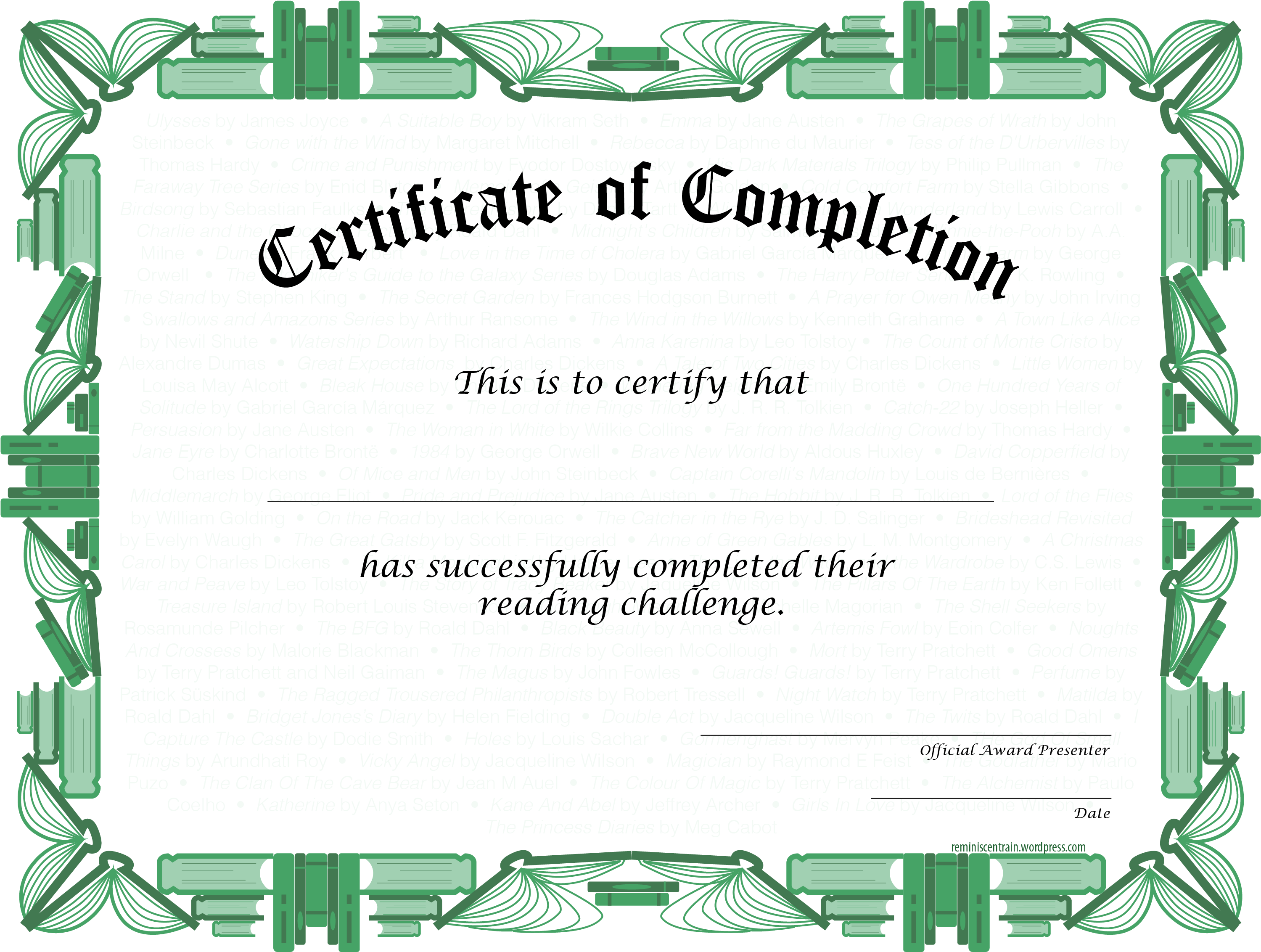 Download Green - Certificate - Full Size PNG Image - PNGkit