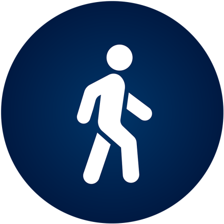 Download Walk Icon, Icon, Sign, Symbol Png And Vector - Symbol - Full ...