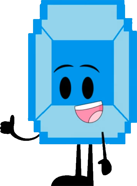 Download Transparent Minecraft Diamond - Thumbnail - PNGkit