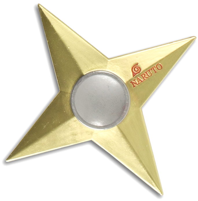 Download Golden Fidget Spinner Png Download Image - Gold Anime Star ...