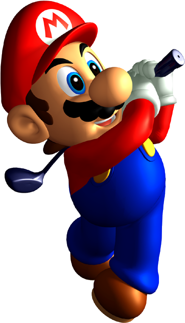 Download Mario Golf Png Jpg Royalty Free Download - Mario Golf 64 Mario ...