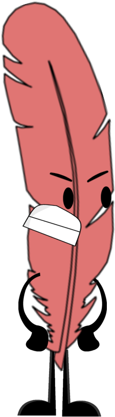Download Feather - Bfdi Feather - Full Size PNG Image - PNGkit