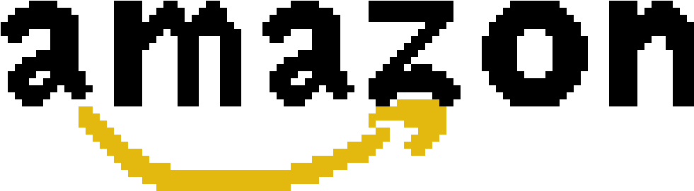 Download Pixelated Amazon Logo - Full Size PNG Image - PNGkit