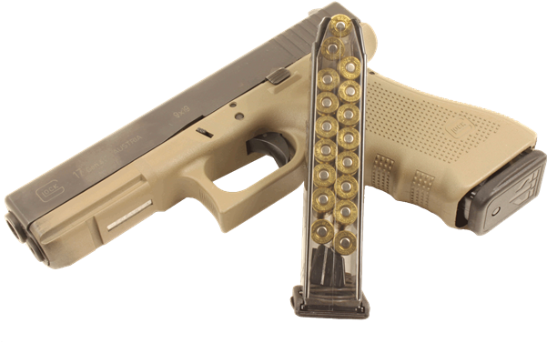 Download Glock 17 9mm Magazine Ets - 9mm Magazine - Full Size PNG Image ...