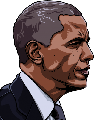 Download Barack Obama Cartoon Png - Full Size PNG Image - PNGkit