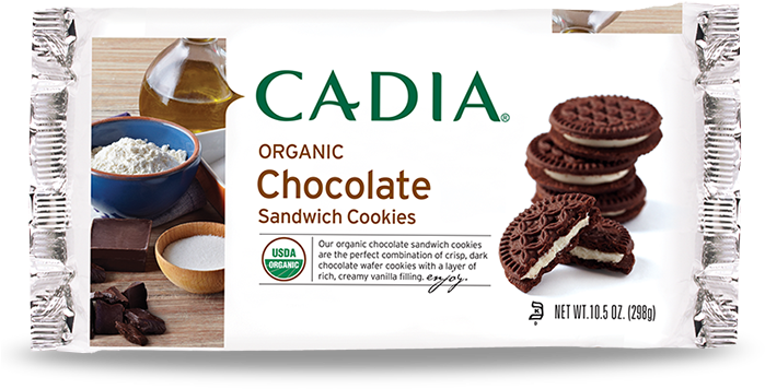 Download Cadia® Organic Chocolate Sandwich Cookies Are The Perfect ...