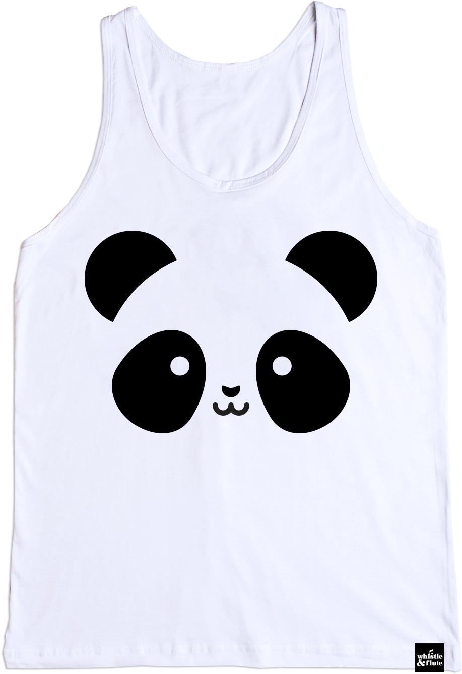 Download Kawaii Panda Tank Top Adult Unisex - Full Size PNG Image - PNGkit