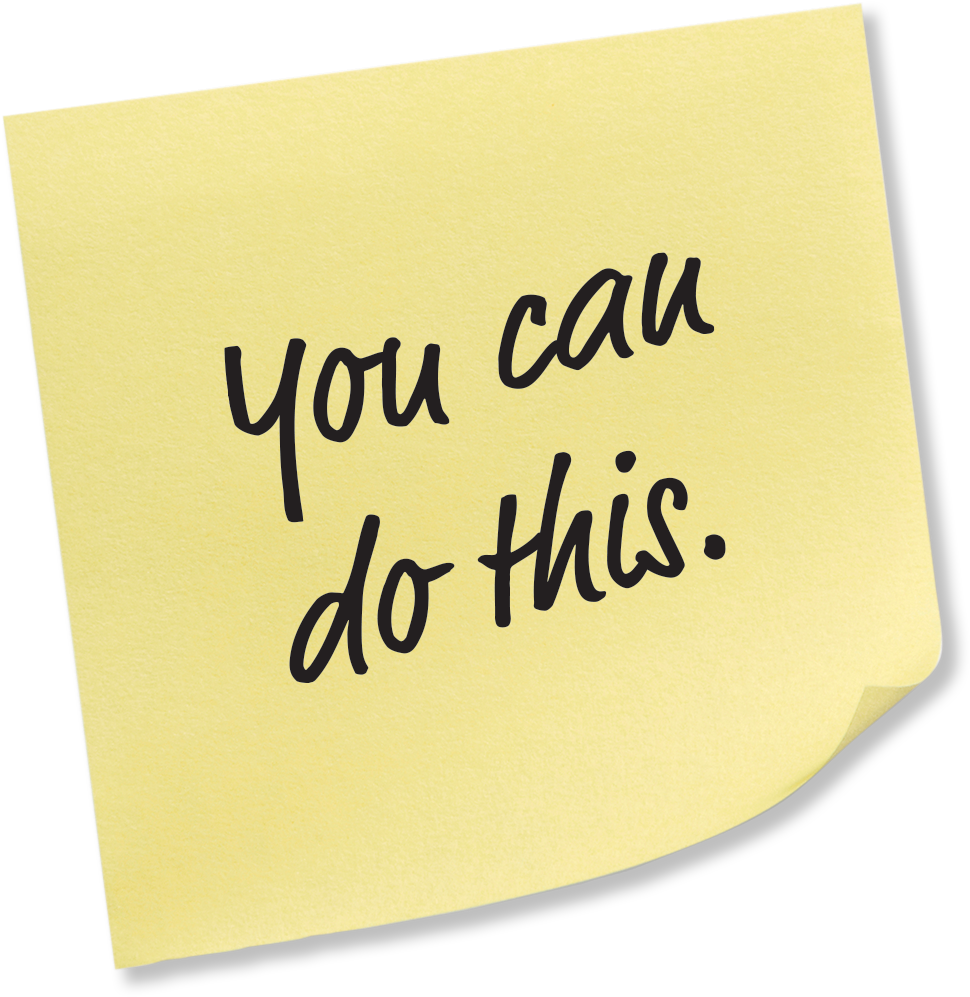 Download Yellow Sticky Note Send A Message Of Kindness, Courage ...