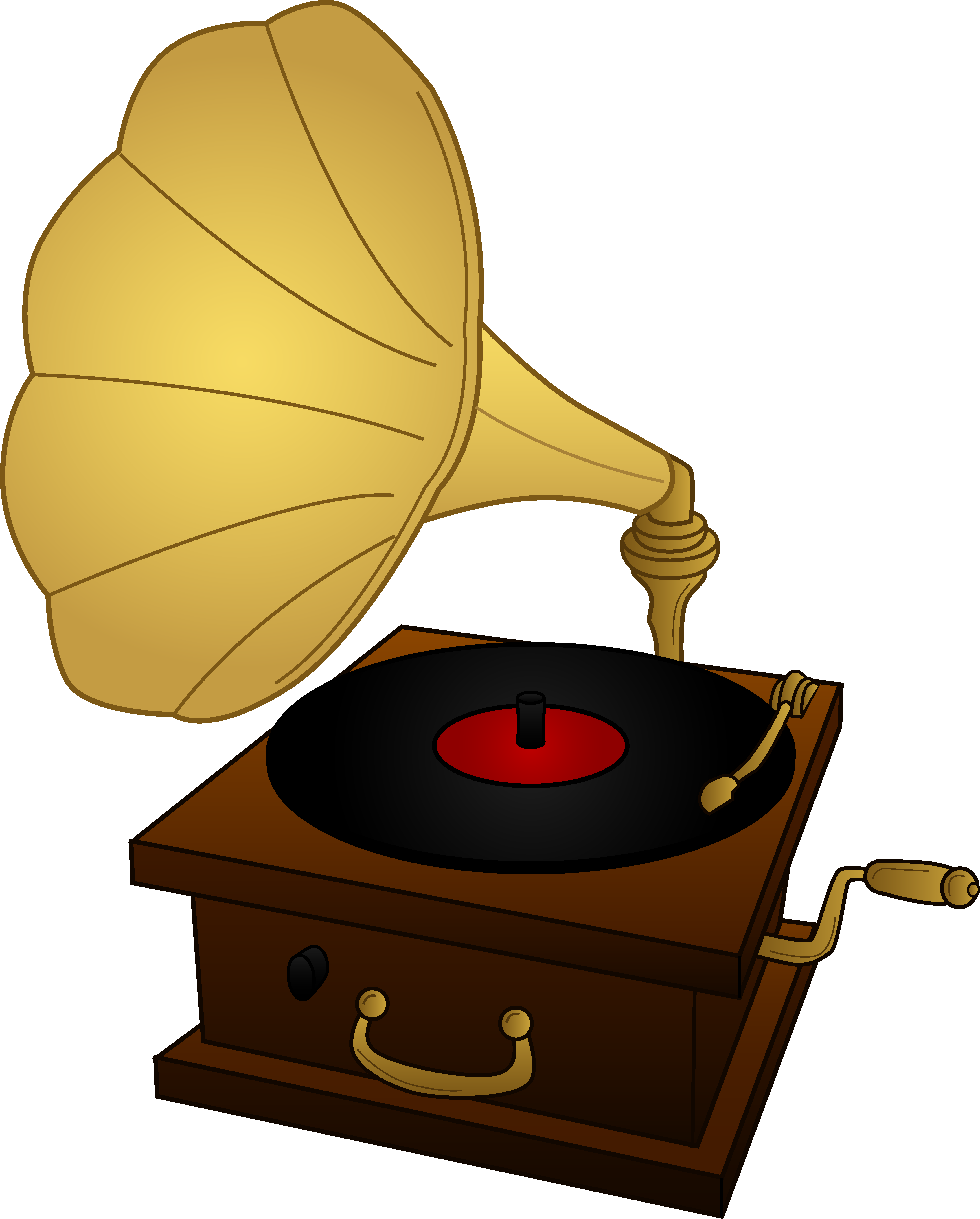 Download Record - Record Player Clipart - Full Size PNG Image - PNGkit