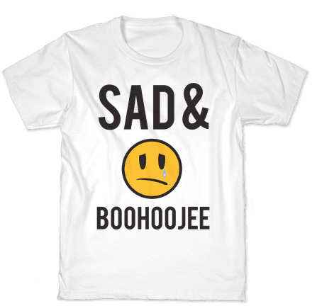 Download Sad & Boohoojee Kids T-shirt - Smiley - Full Size PNG Image ...