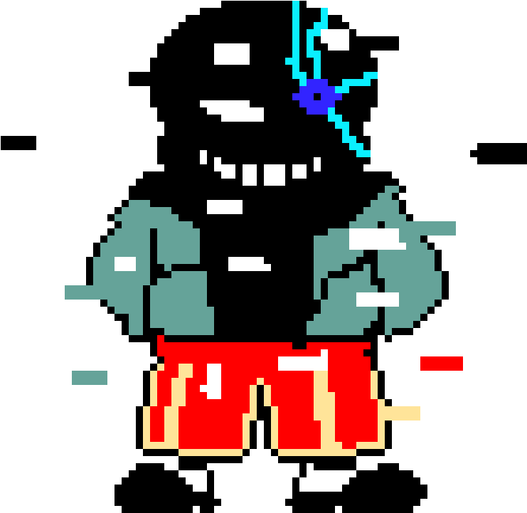 Download Glitch Sans - Pixel Art Glitch Sans - Full Size PNG Image - PNGkit