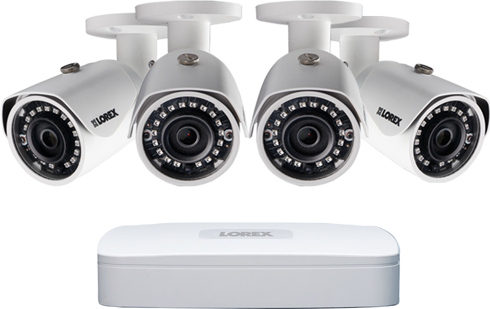 Download 2k Ip Security Camera System With 4 Channel Nvr And - Ln1080 ...
