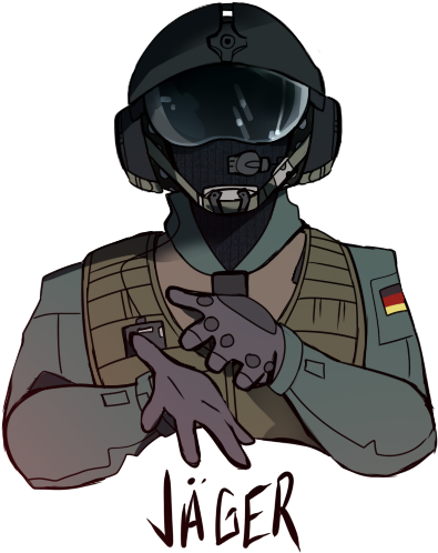 Download Transparent Jager Png - Jager Rainbow Six Png - PNGkit