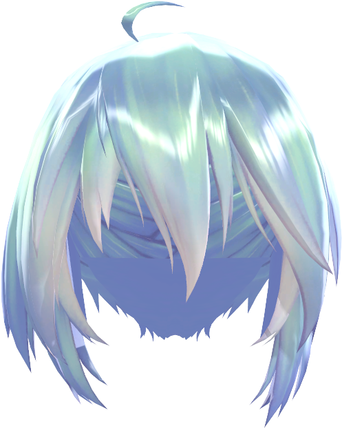 Download Hair Png, Pigtails Hair, Pigtail Hairstyles, Braid - Mmd Tda ...