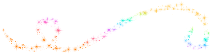 Download Transparent Sparkle Trail Png - Rainbow Sparkles Transparent Background - PNGkit