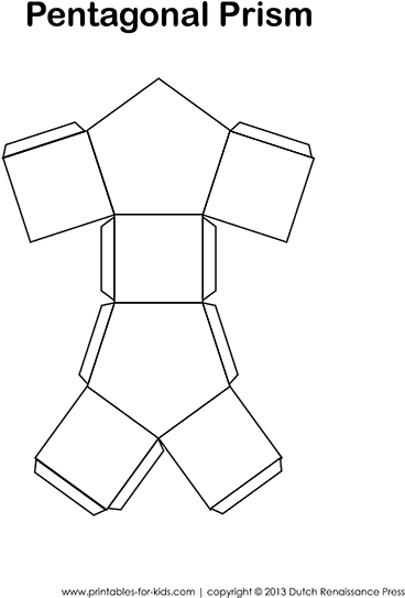 Download 3d Pentagon Shape Template 198002 - 3d Pentagon On Paper ...