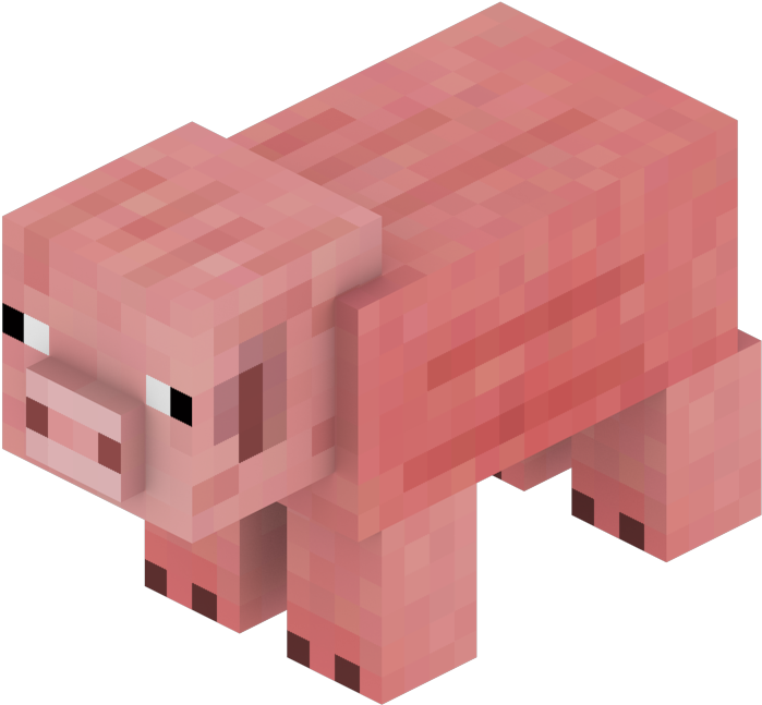 Download Minecraft Clipart Minecraft Pig - Minecraft Pig No Background ...