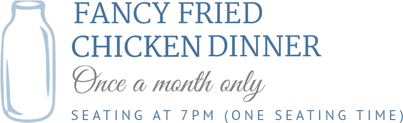 Download Fancy Fried Chicken Dinner - Only The Heart Knows - Full Size ...