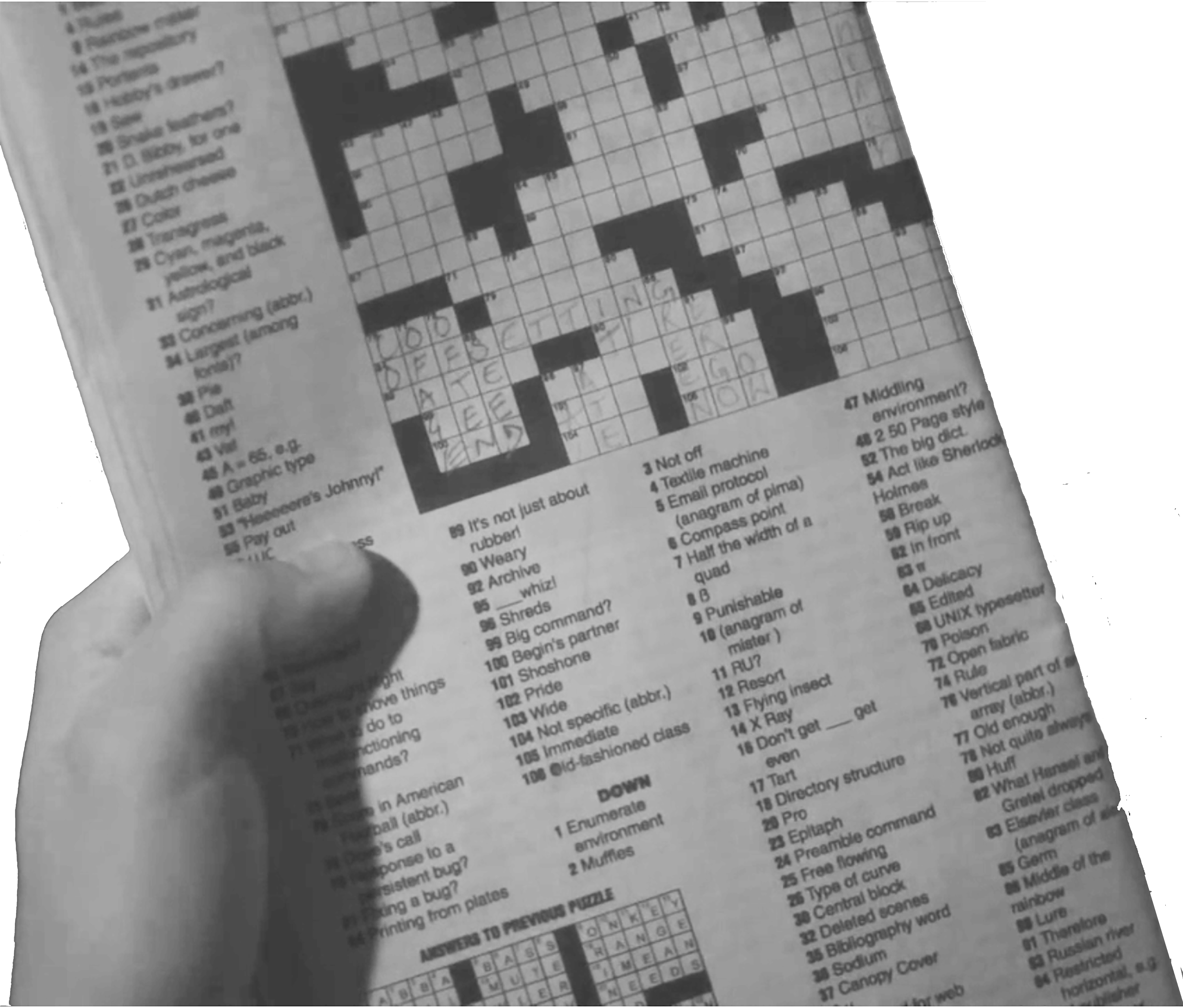 Download Magdas Crossword Closeup - Full Size PNG Image - PNGkit