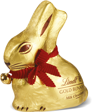 Download Gold Bunny Milk 100g - Lindt Gold Bunny 100g - Full Size PNG ...