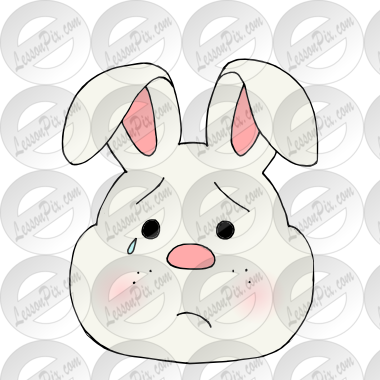 Download Transparent Sad Bunny Png - Clip Art - PNGkit