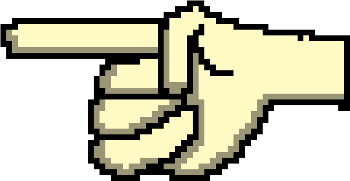 Download My First Pixel Hand - Full Size PNG Image - PNGkit