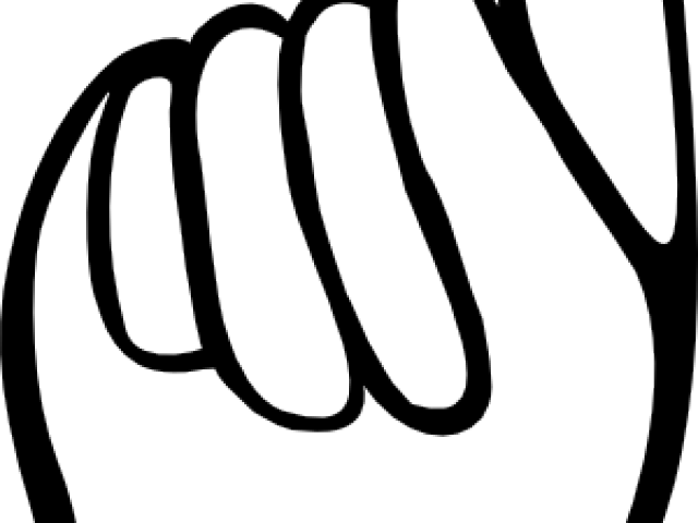 Download Hand Outline Cliparts - Index Finger - Full Size PNG Image ...