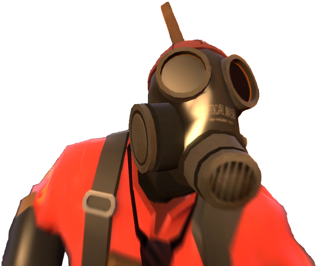 Download Transparent Put The Pyro In Interesting Locations - Gas Mask ...