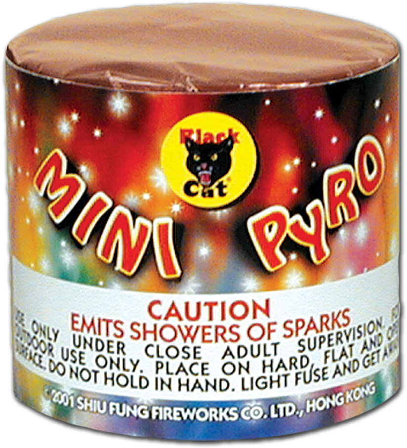 Download Mini Pyro - Black Cat Fireworks - Full Size PNG Image - PNGkit