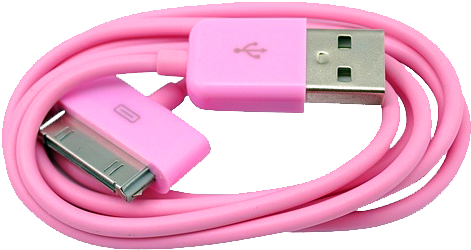 Download Neewer Pink Usb Data Sync Charger Cable For Ipod Iphone - Cabo ...