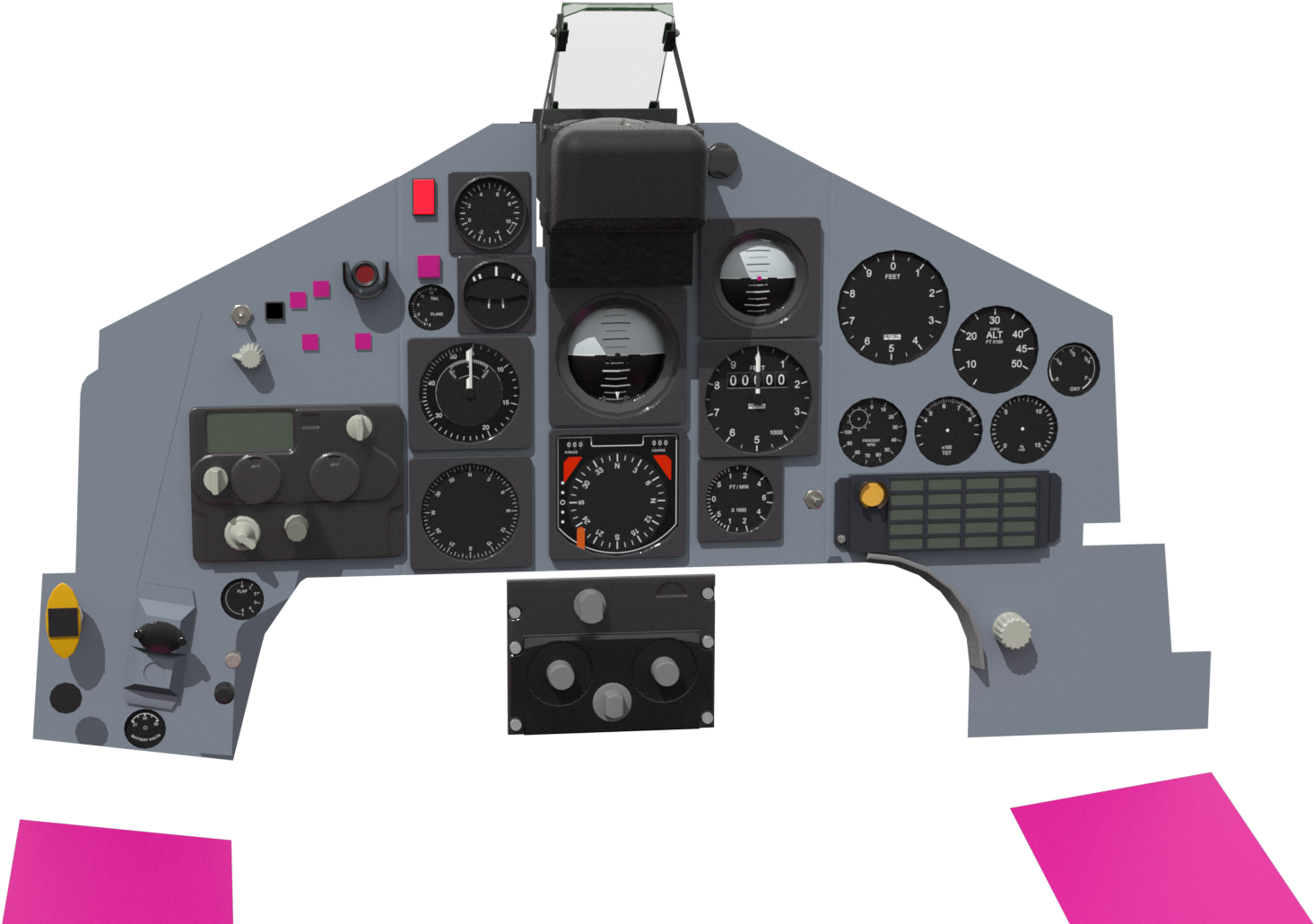 Download Hawk Cockpit Panels 2 - Bae Systems Hawk - Full Size PNG Image ...